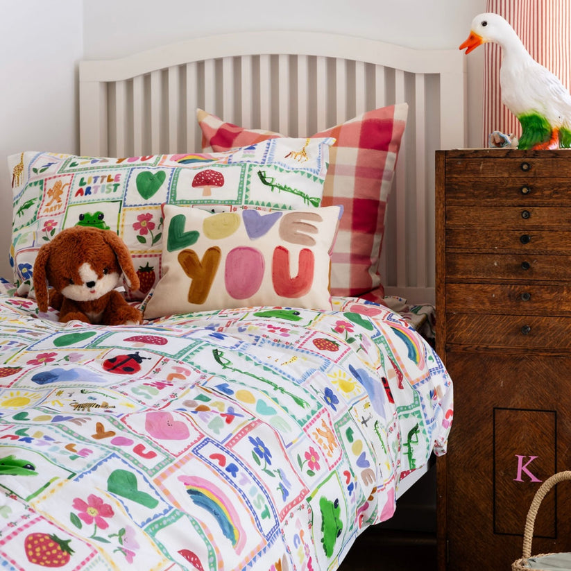 Patchwork Duvet Cover Set – Wee Blue Bell